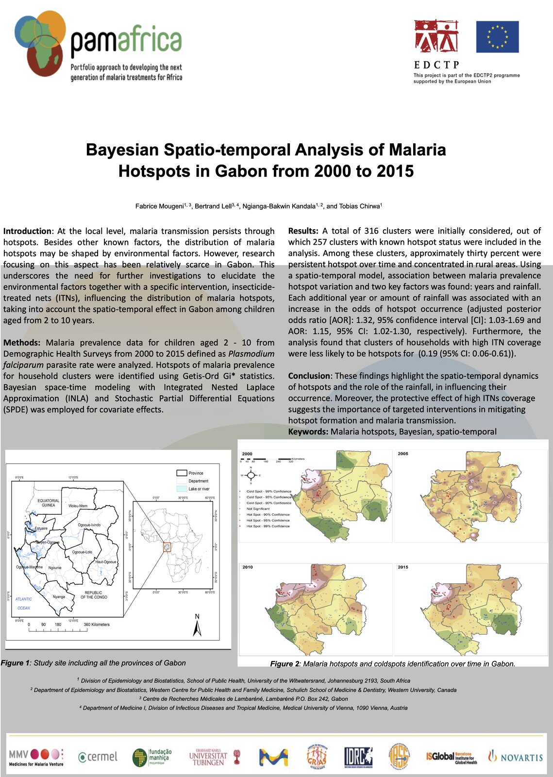 PAMAfrica student posters at the 11th EDCTP Forum | PAMAfrica